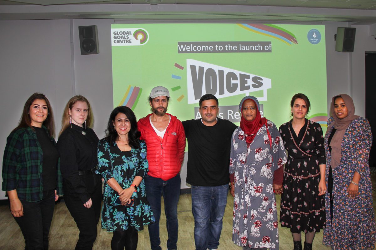 Voices: Art is Refuge | Global Goals